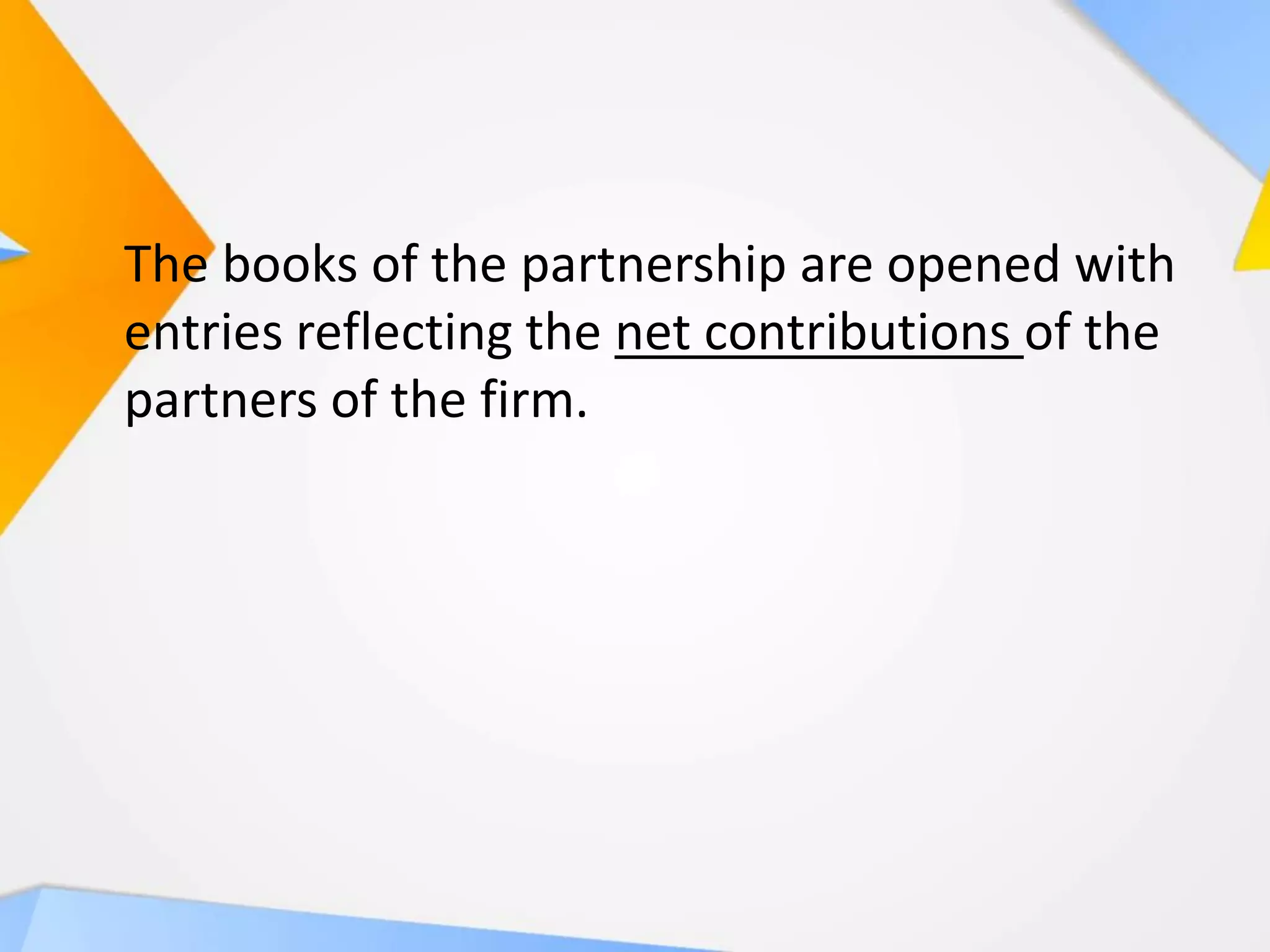 Accounting for-partnerships | PDF