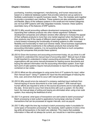 Accounting Information Systems Controls Processes 3rd Edition Turner ...