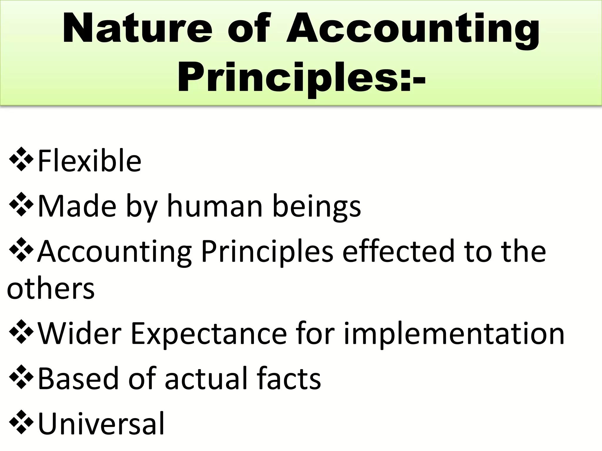 Accounting principles | PPT