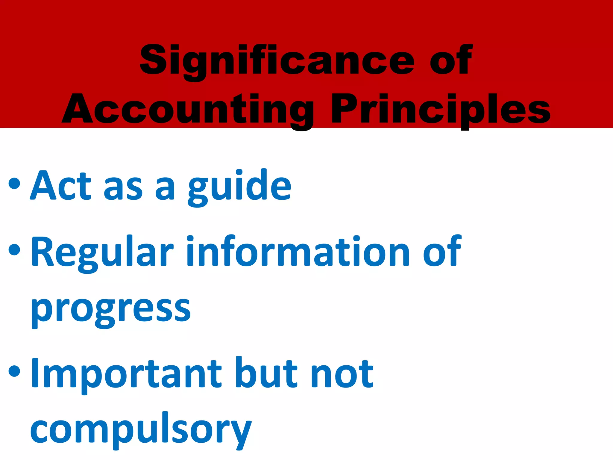 Accounting principles | PPTX