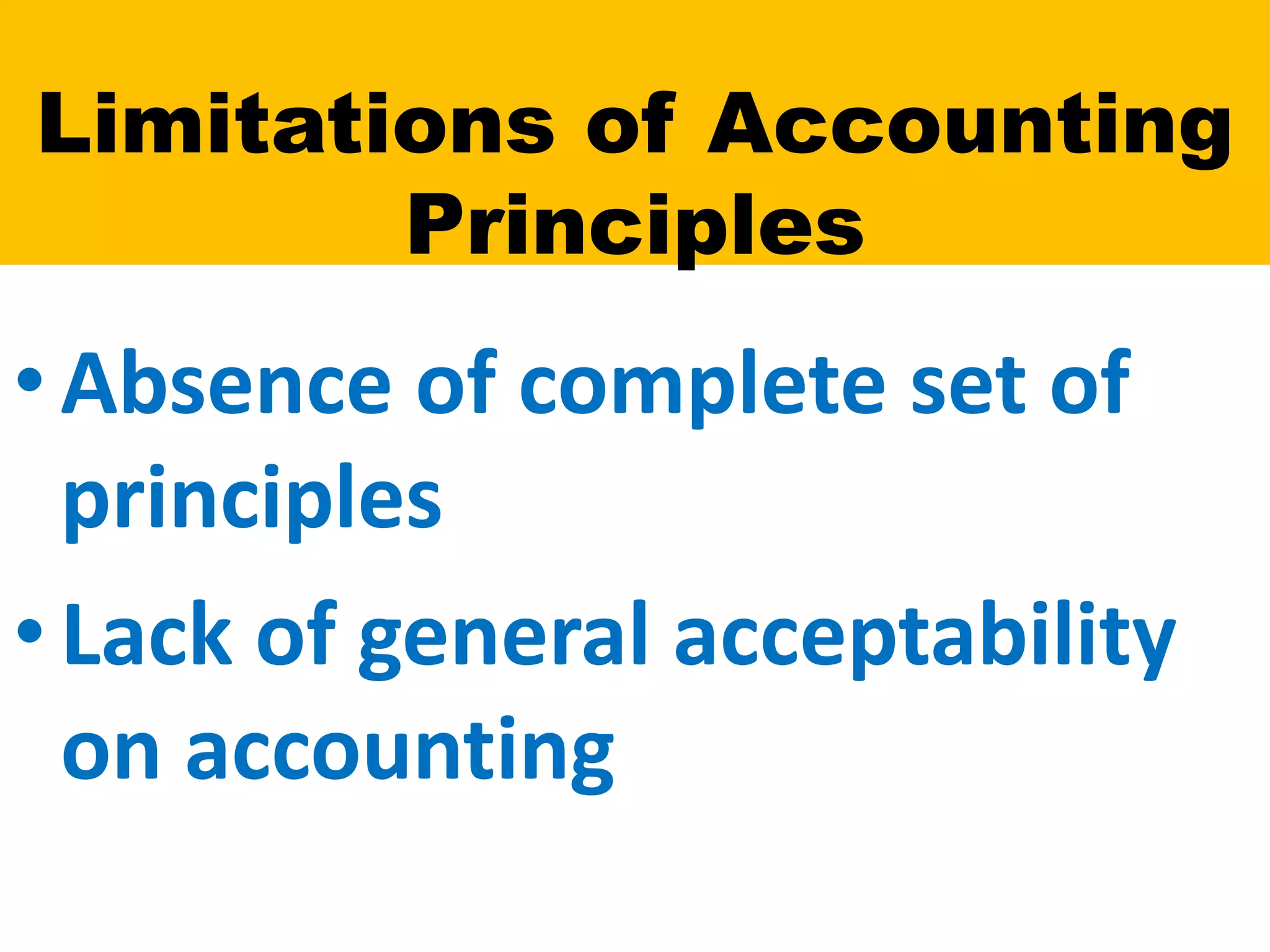 Accounting principles | PPT