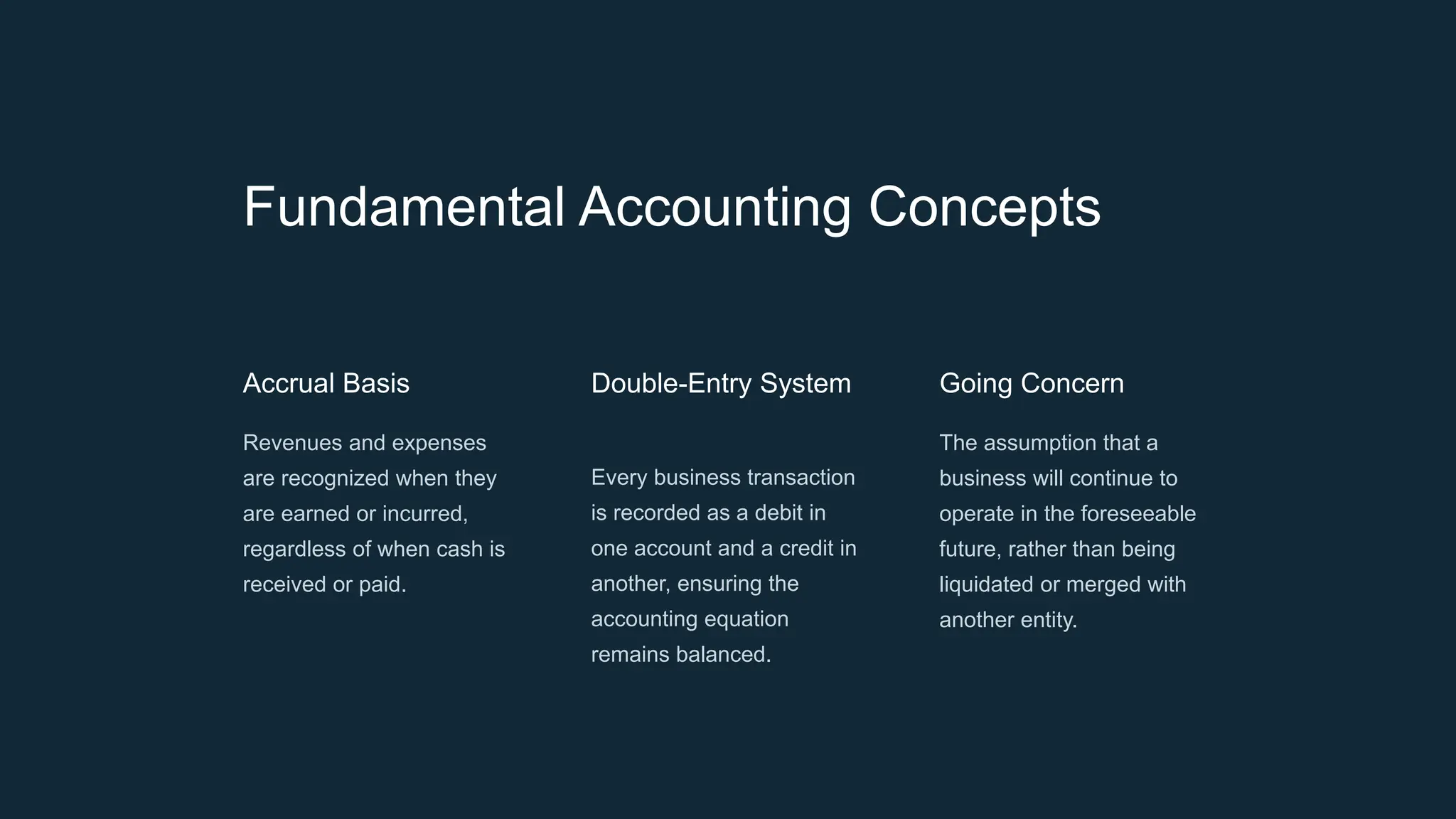 Understanding the Core Accounting Principles | PPTX