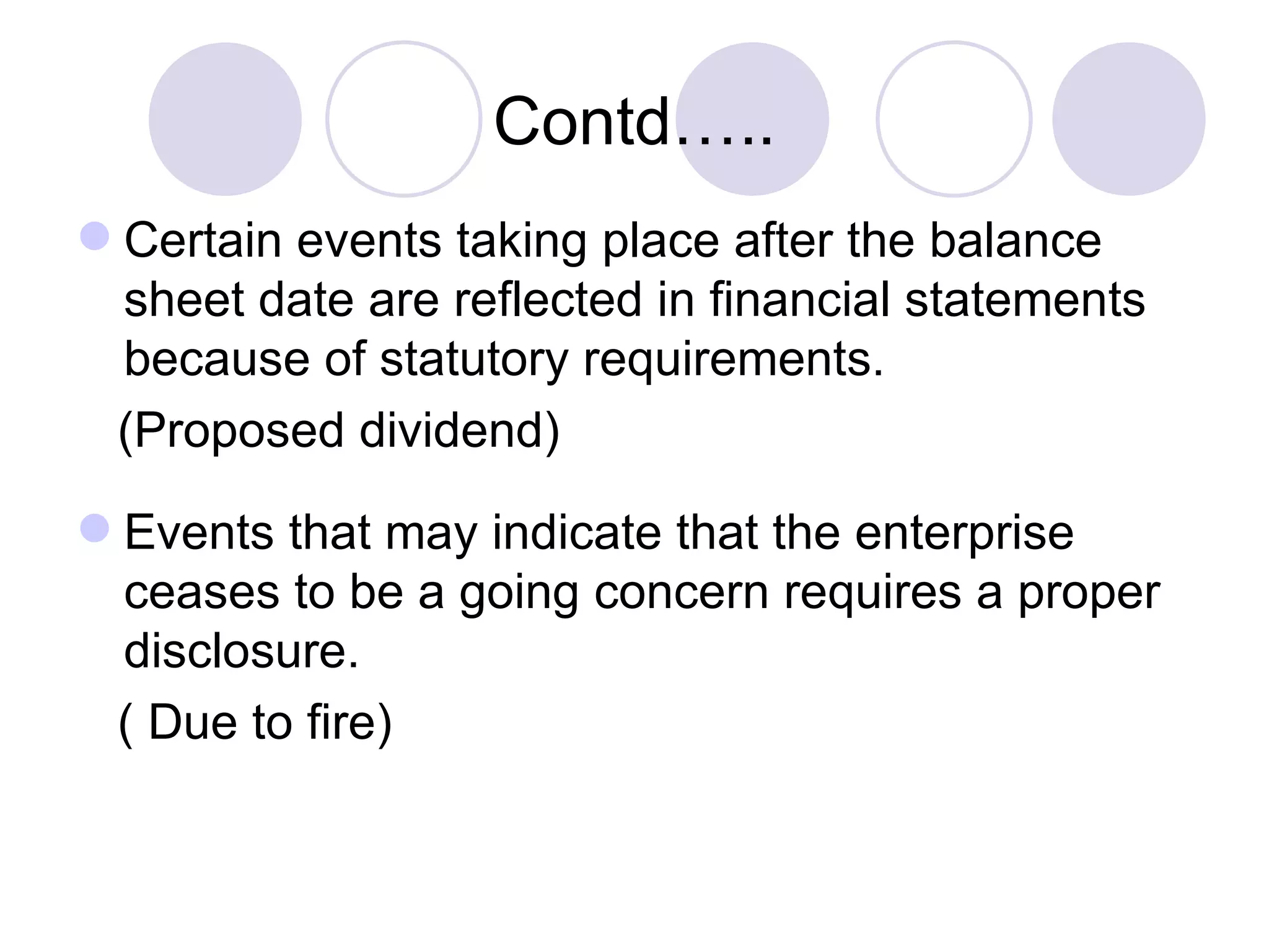 Accounting Standard 4 | PPT