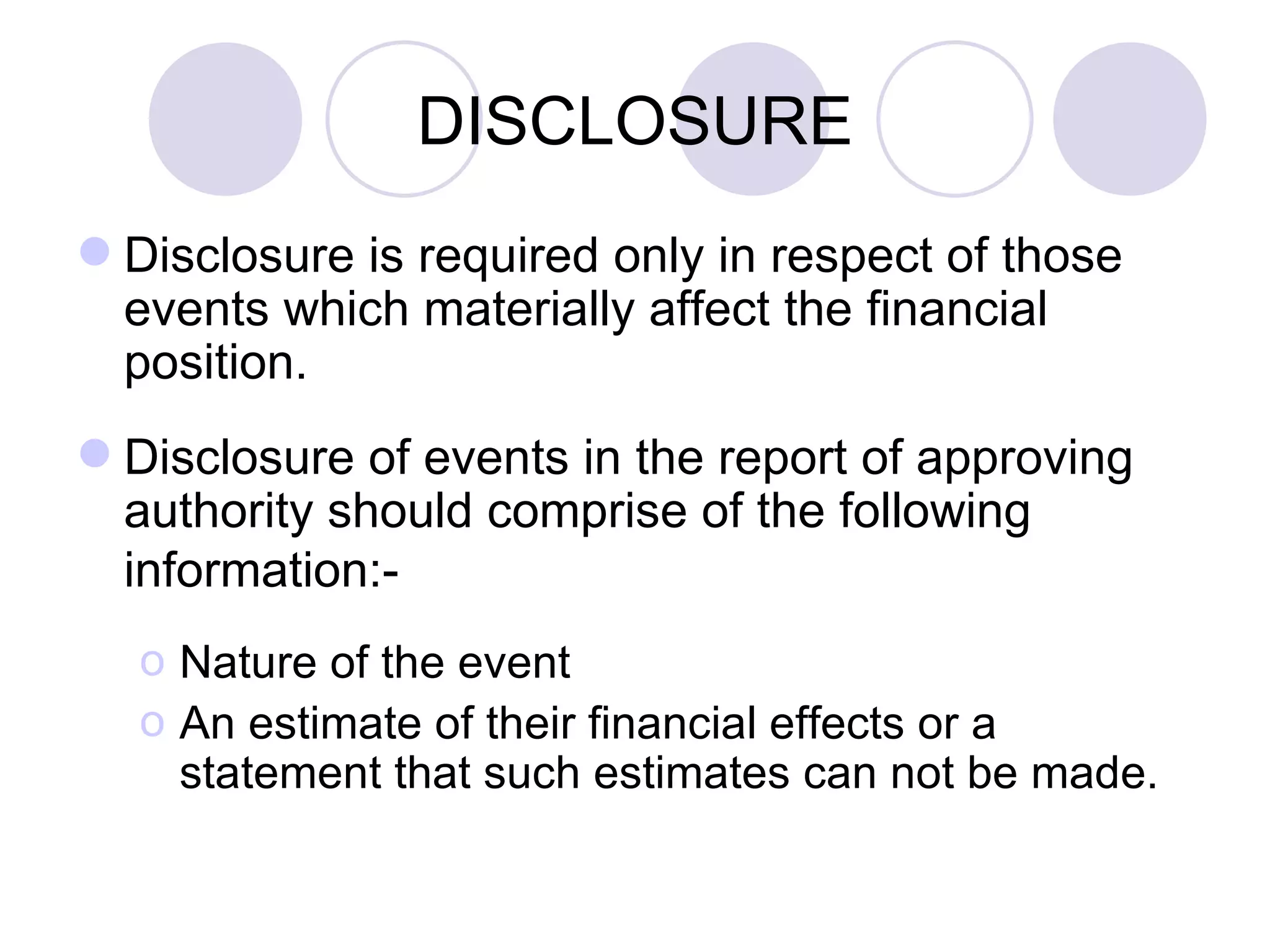 Accounting Standard 4 | PPT