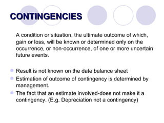 Accounting Standard 4 | PPT
