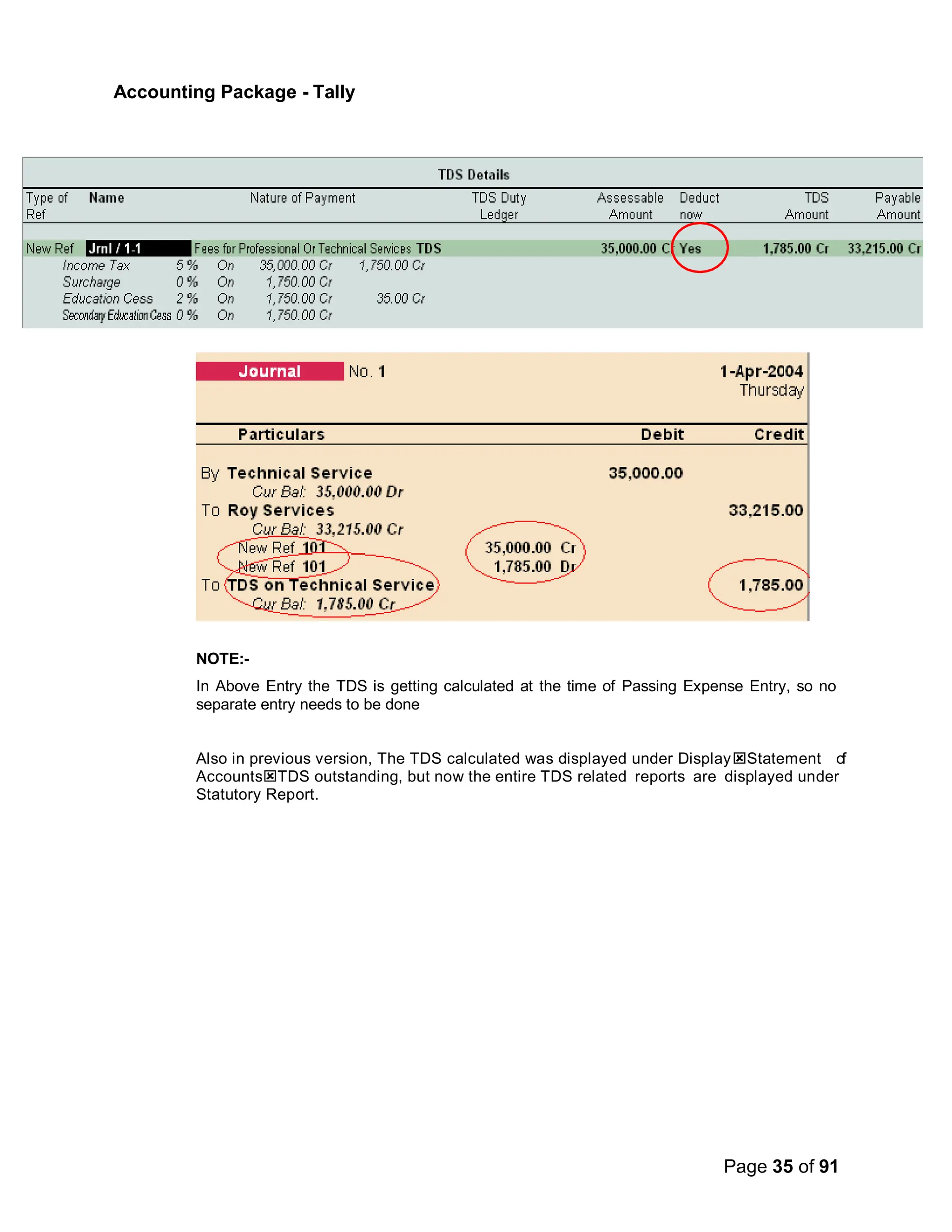Accounting Tally Notes by SDK in Gurugram | PDF