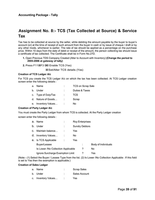 Accounting Tally Notes by SDK in Gurugram | PDF | Business Accounting ...