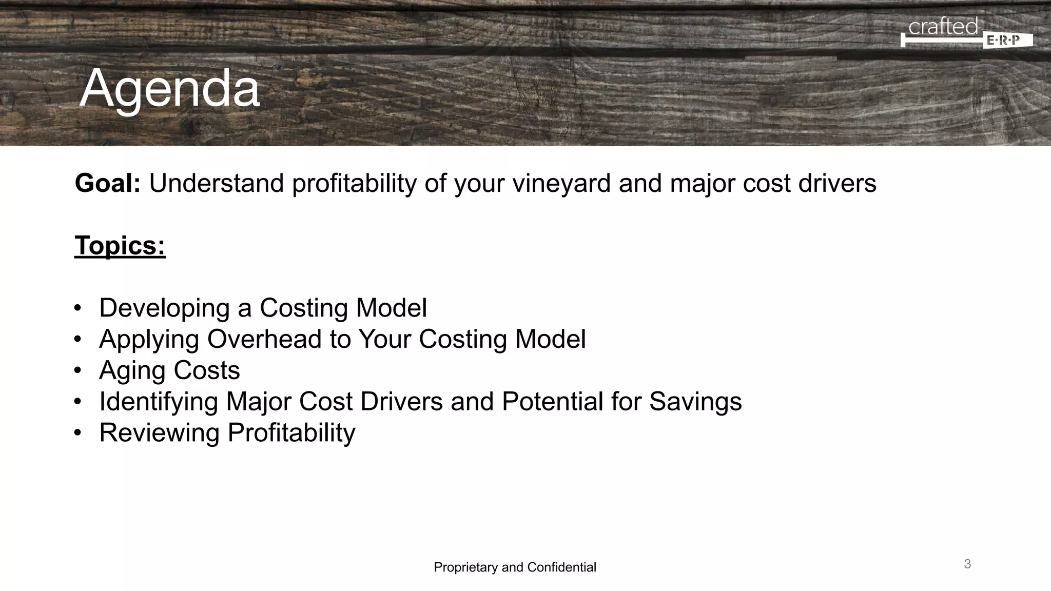 Vineyard & Winery Accounting 201 - Crafted ERP | PDF