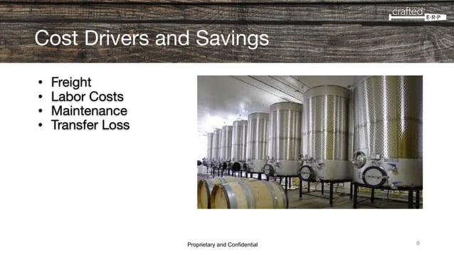 Vineyard & Winery Accounting 201 - Crafted ERP | PPT