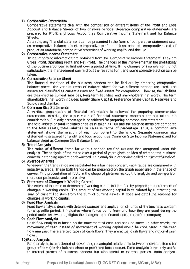 Accounting and Auditing(UGC NET Commerce) | PDF | Business Accounting ...