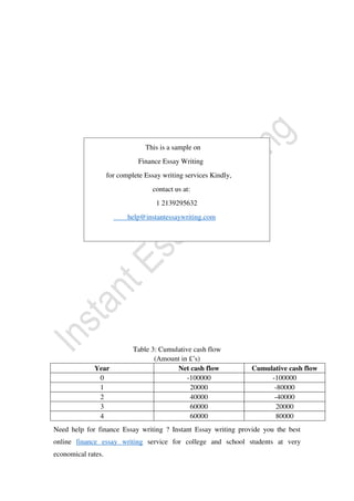 Accounting and finance | PDF