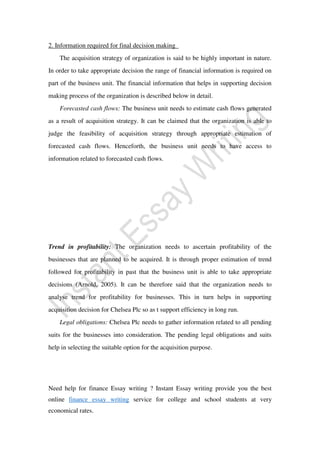 Accounting and finance | PDF