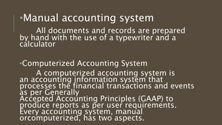 accounting information system | PPTX