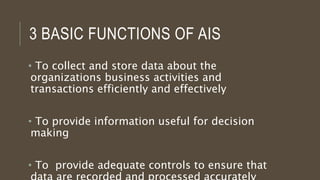 accounting information system | PPTX