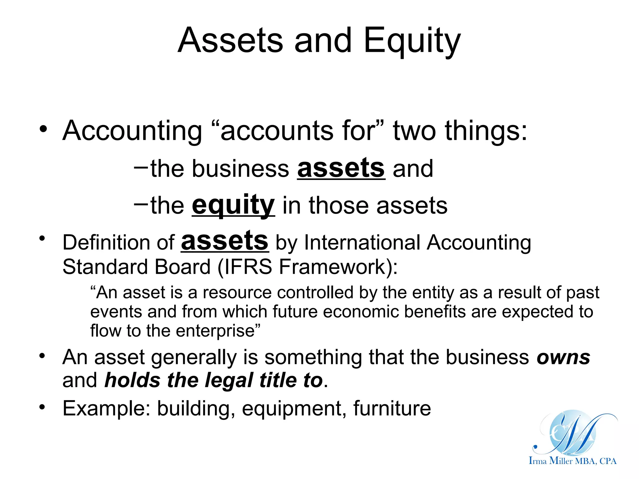 Definition of Accounting | PPT
