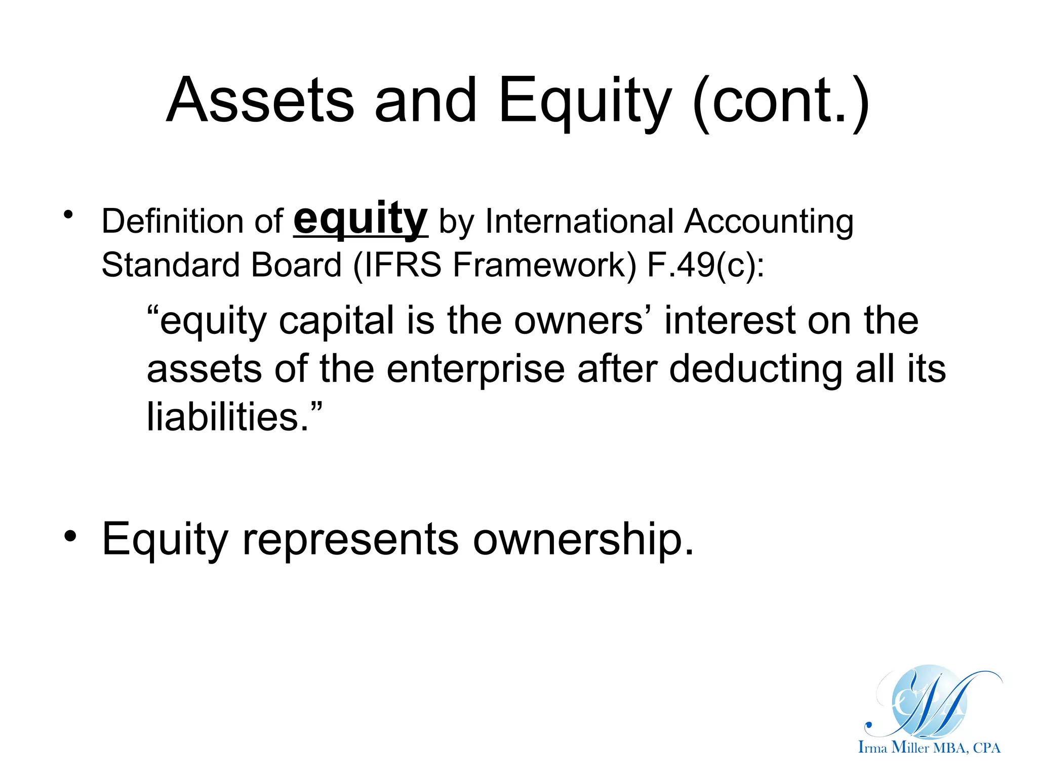 Definition of Accounting | PPT