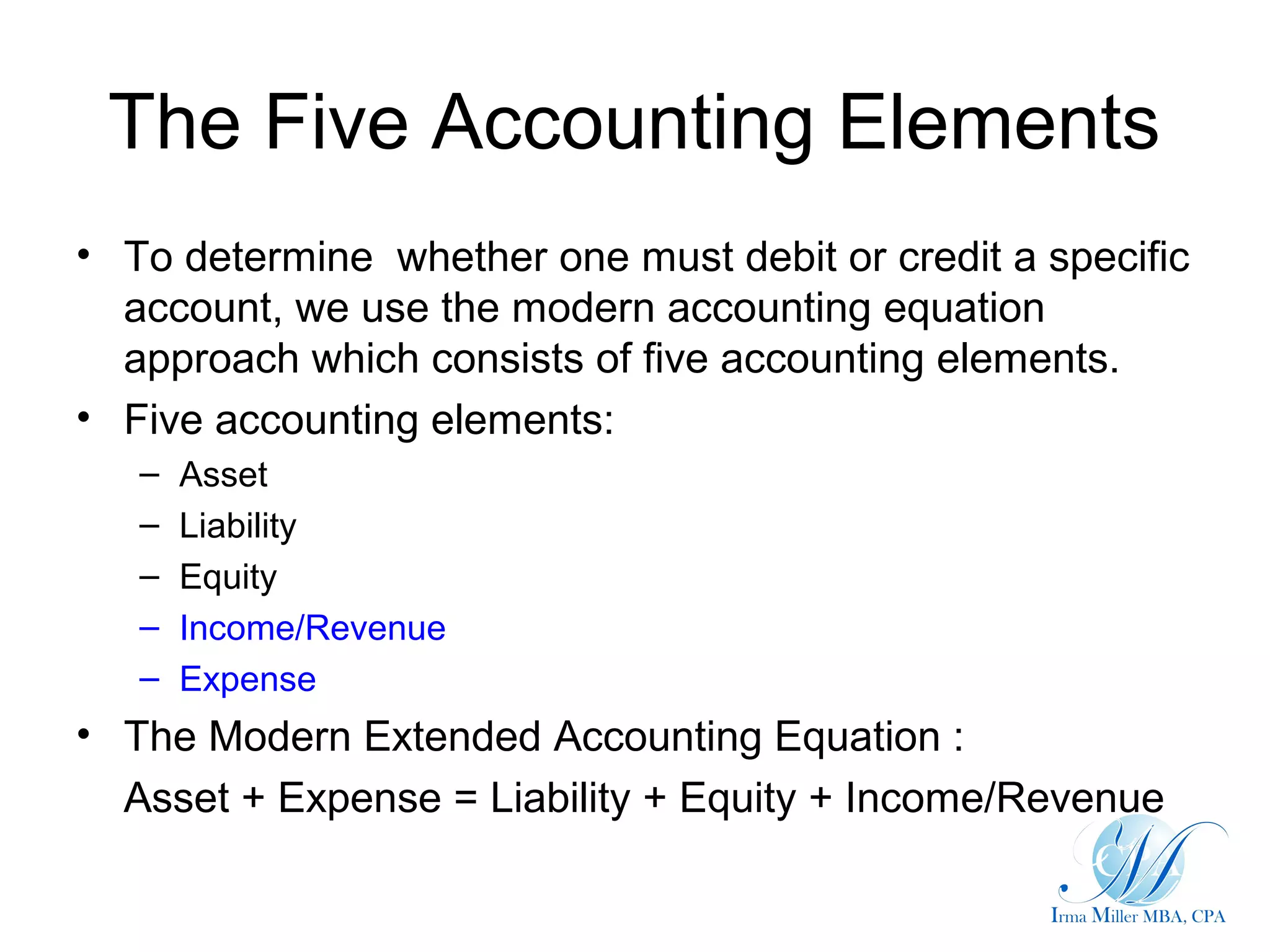 Definition of Accounting | PPT