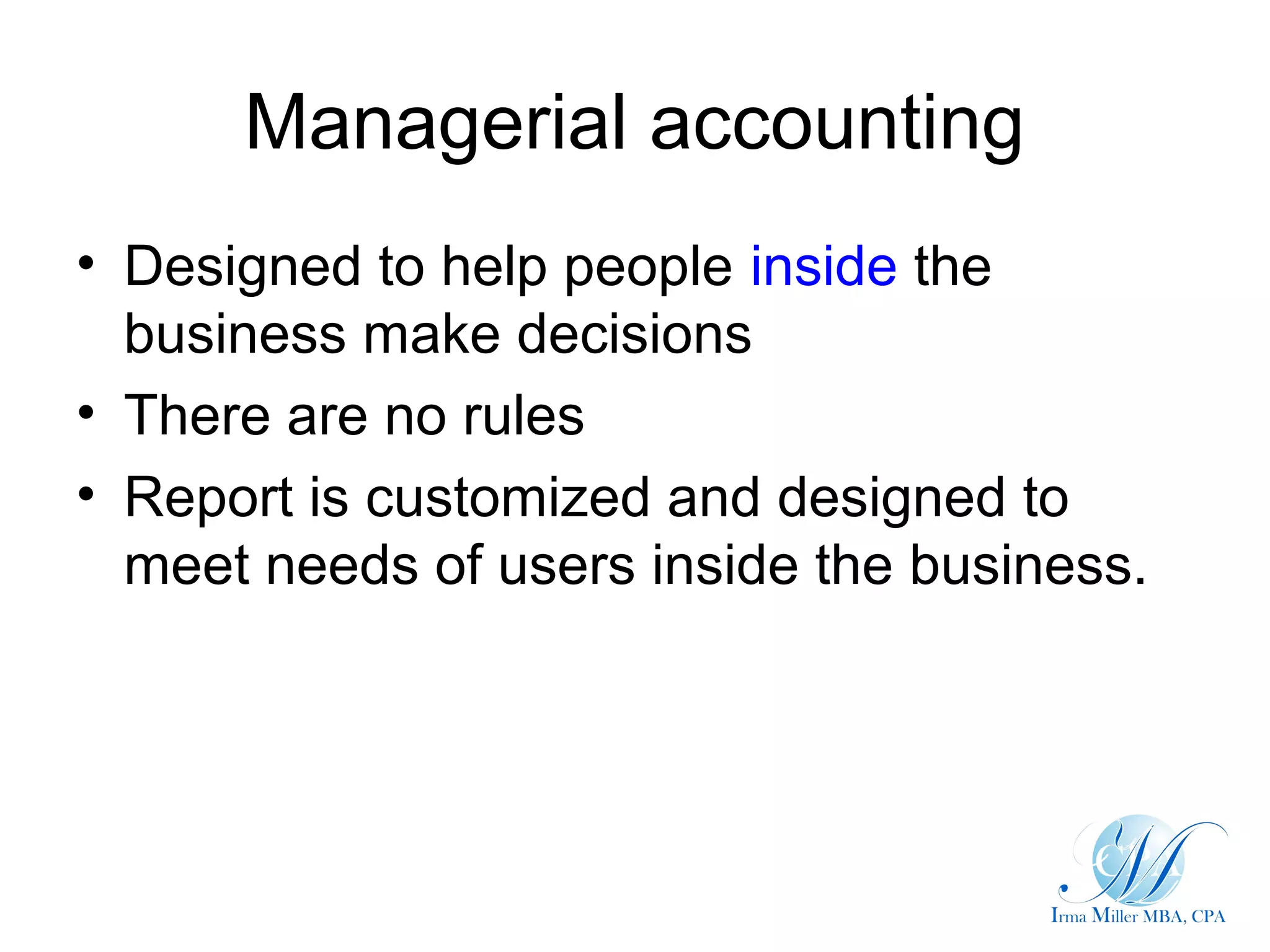 Definition of Accounting | PPT