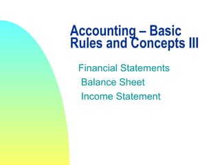 Accounting Basics | PPT