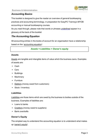 Accounting basics | PDF
