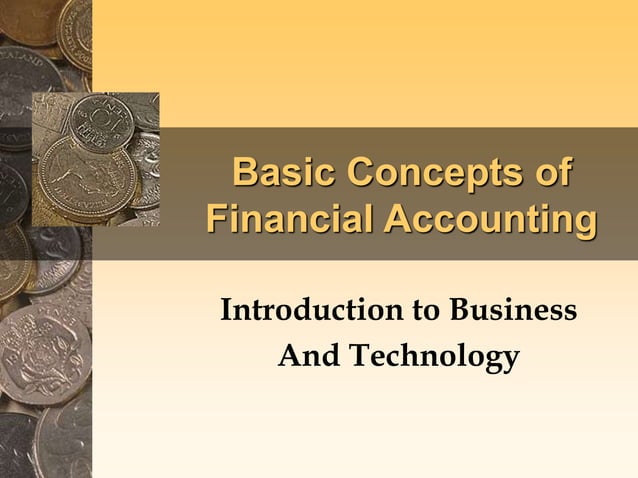 Accounting Basics terminologies principles | PPT