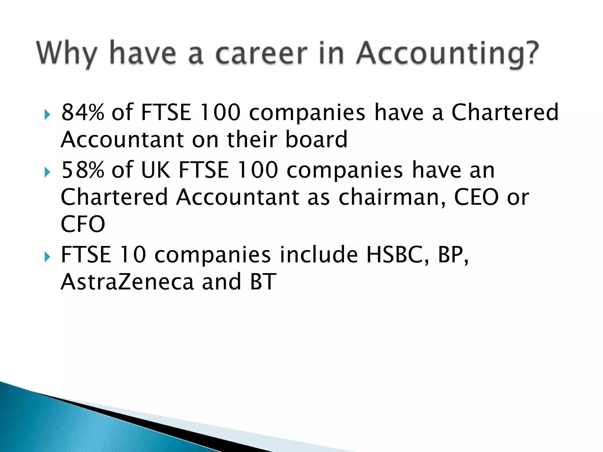Accounting careers advice and skills gained powerpoint | PPTX
