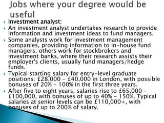 Accounting careers advice and skills gained powerpoint | PPT