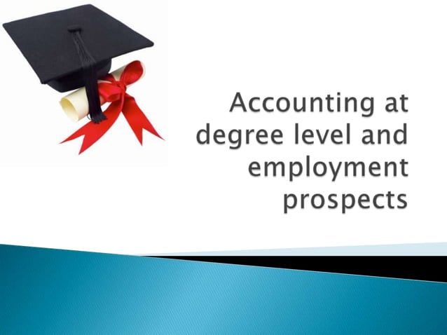 Accounting careers advice and skills gained powerpoint | PPTX ...