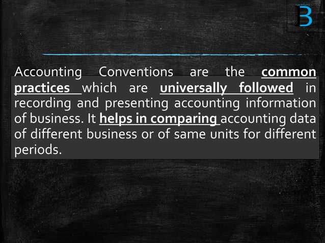Accounting concept and Conventions | PPTX | Stocks and Bonds | Personal ...