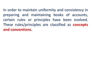 Principles of Accounting | PPTX