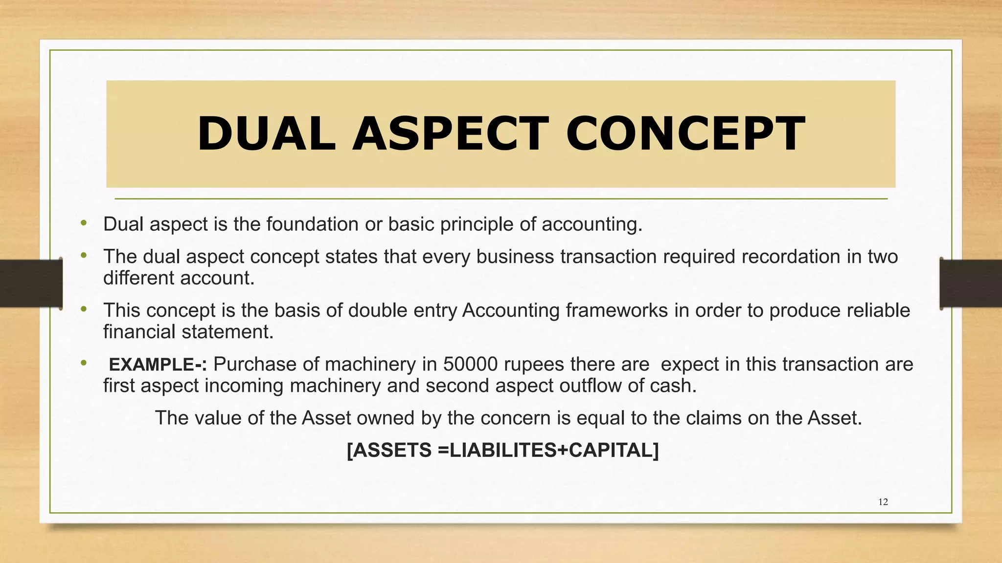 Accounting concept and convention | PPTX