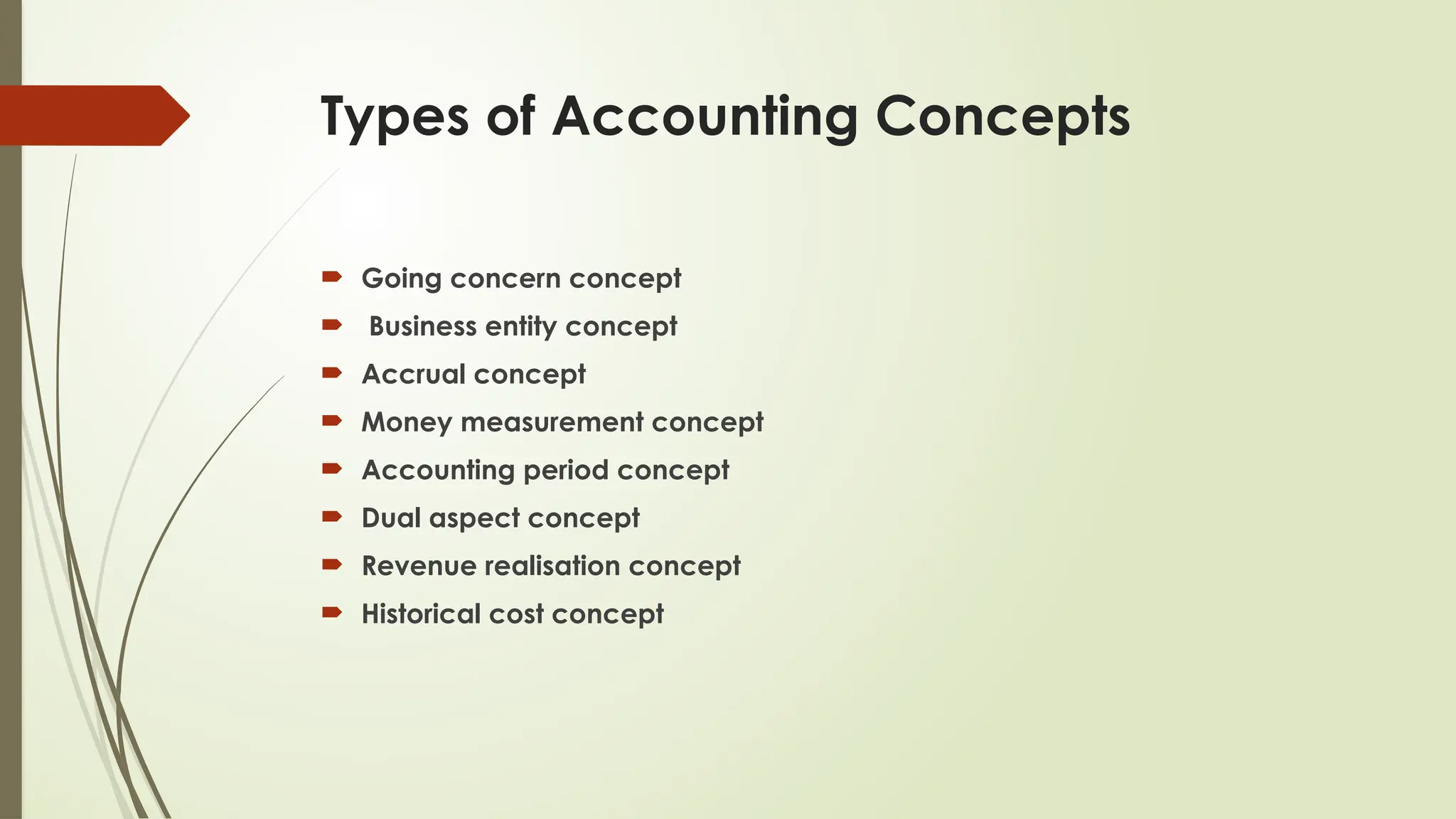 An Overview Of Accounting Concept And Convention Pptx