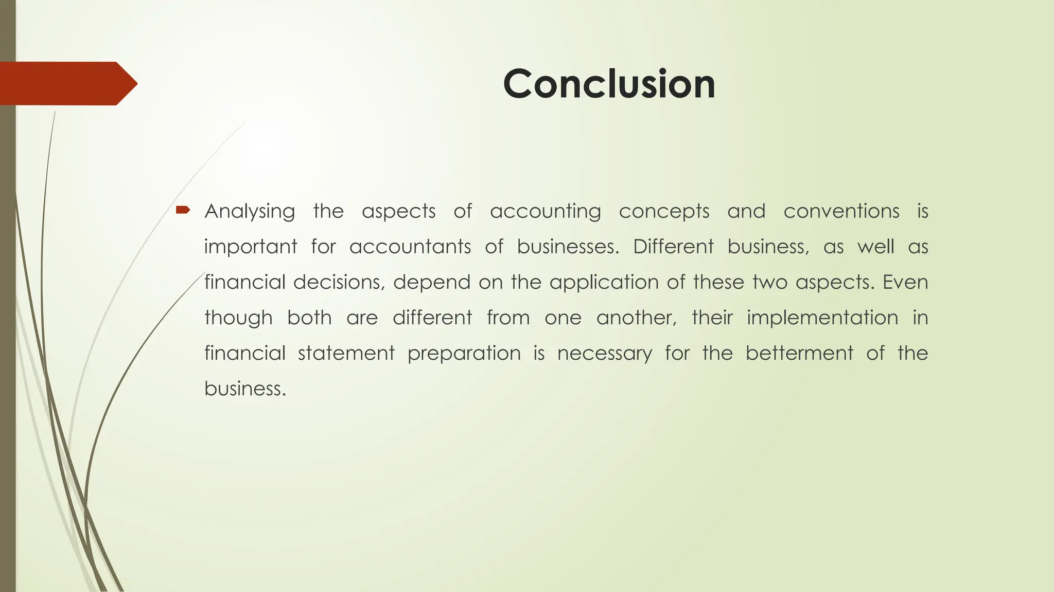 An Overview Of Accounting Concept And Convention Pptx