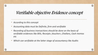 Accounting concept and conventions | PPTX