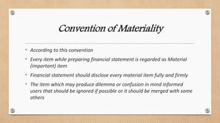 Accounting concept and conventions | PPT