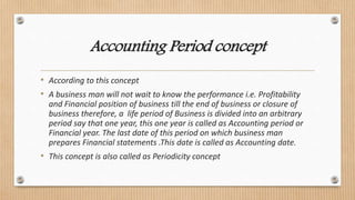 Accounting concept and conventions | PPTX