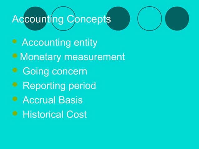 Accounting concepts | PPT