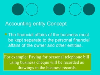 Accounting concepts | PPT