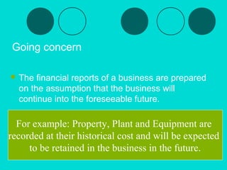 Accounting concepts | PPT