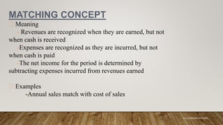 Accounting concepts for advance level | PPT