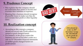 Basic Accounting Concepts - For beginners | PPTX
