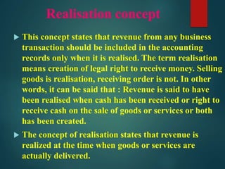 Accounting concepts and convention | PPTX