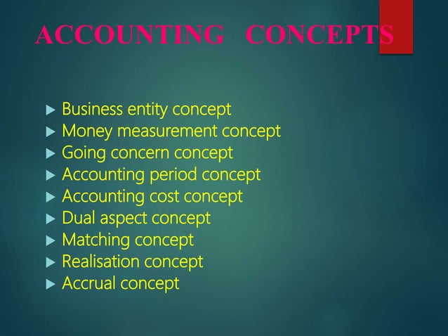Accounting concepts and convention | PPTX | Business Accounting ...