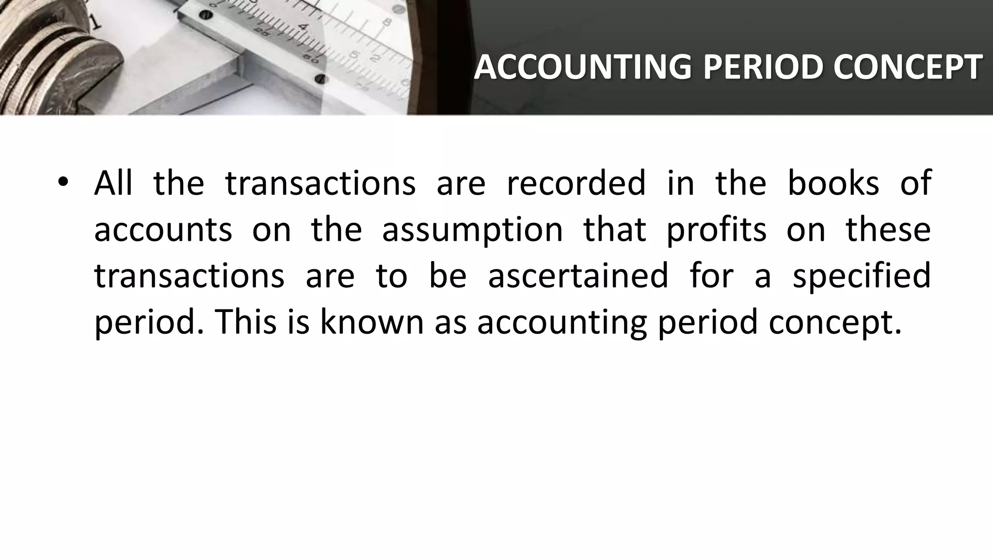 Accounting concepts and conventions | PPTX