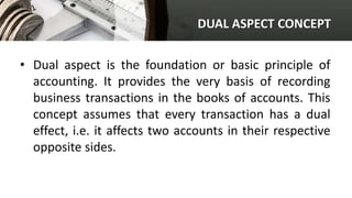 Accounting concepts and conventions | PPTX