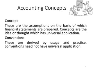 Accounting concepts and conventions | PPTX