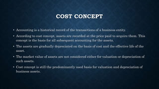 Accounting Concepts and Conventions | PPTX