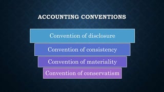 Accounting Concepts and Conventions | PPTX