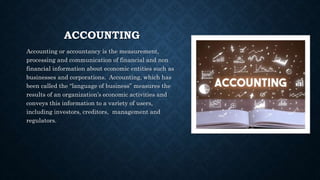 Accounting Concepts and Conventions | PPTX