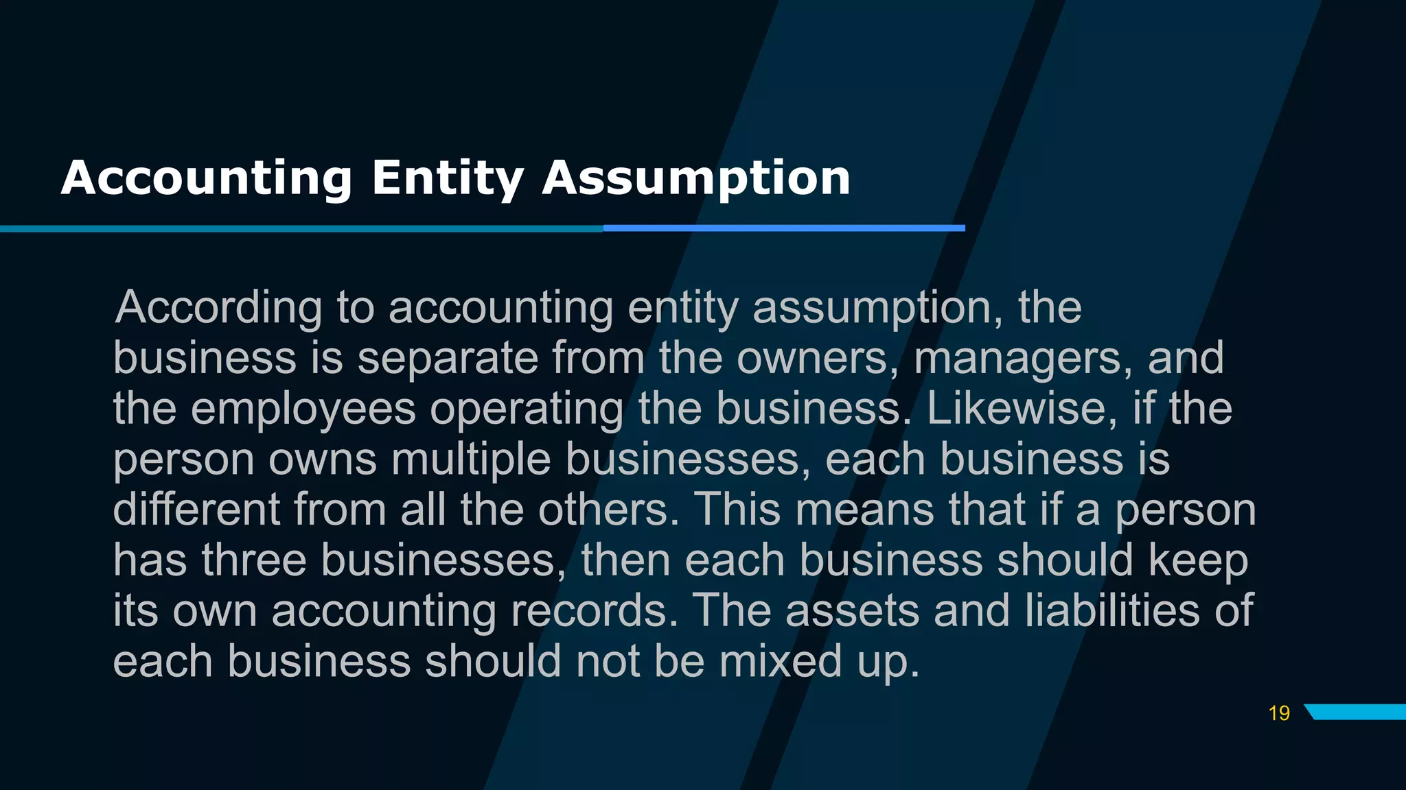 Accounting Concepts and Principles | PPTX